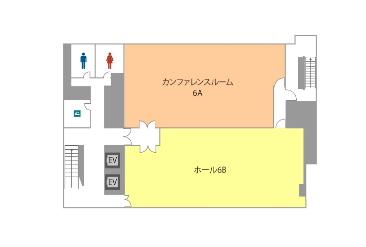 カンファレンスルーム6A｜TKP秋葉原カンファレンスセンター｜TKP貸会議室ネット